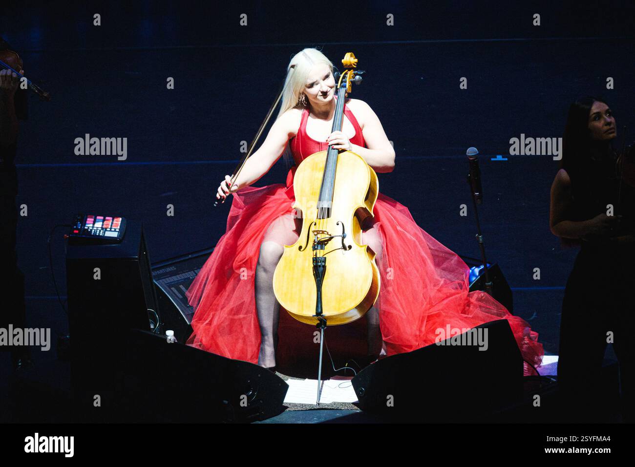 Cambridge based band Clean Bandit give an electric performance for ...