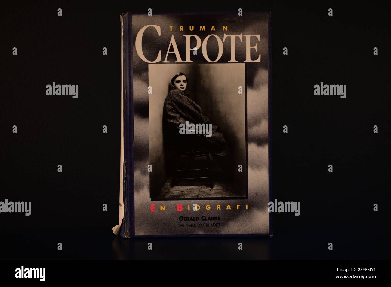 Hässleholm, Skåne, Sweden. February 27 2025. Truman Capote biography by ...