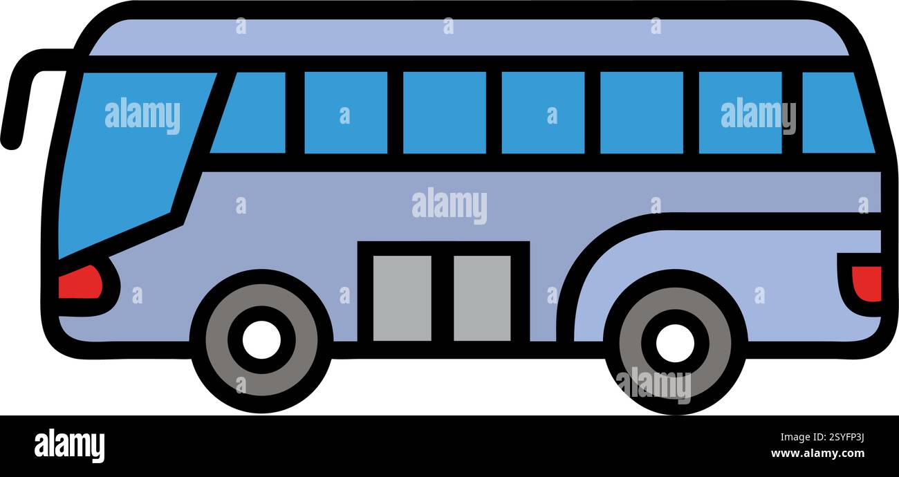 Bus Coach Transport Travel Icon Stock Vector Image & Art - Alamy