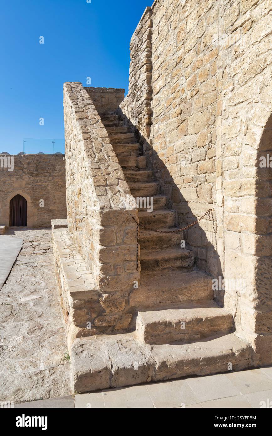 Ancient Ateshgah Fire Temple in Baku, Azerbaijan, featuring a unique ...