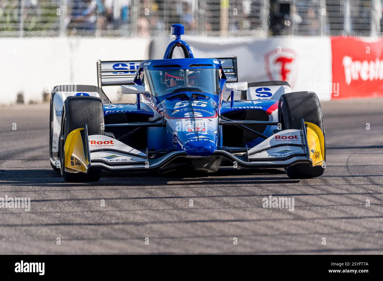 St. Petersburg, Fl, USA. 28th Feb, 2025. NTT INDYCAR SERIES driver ...