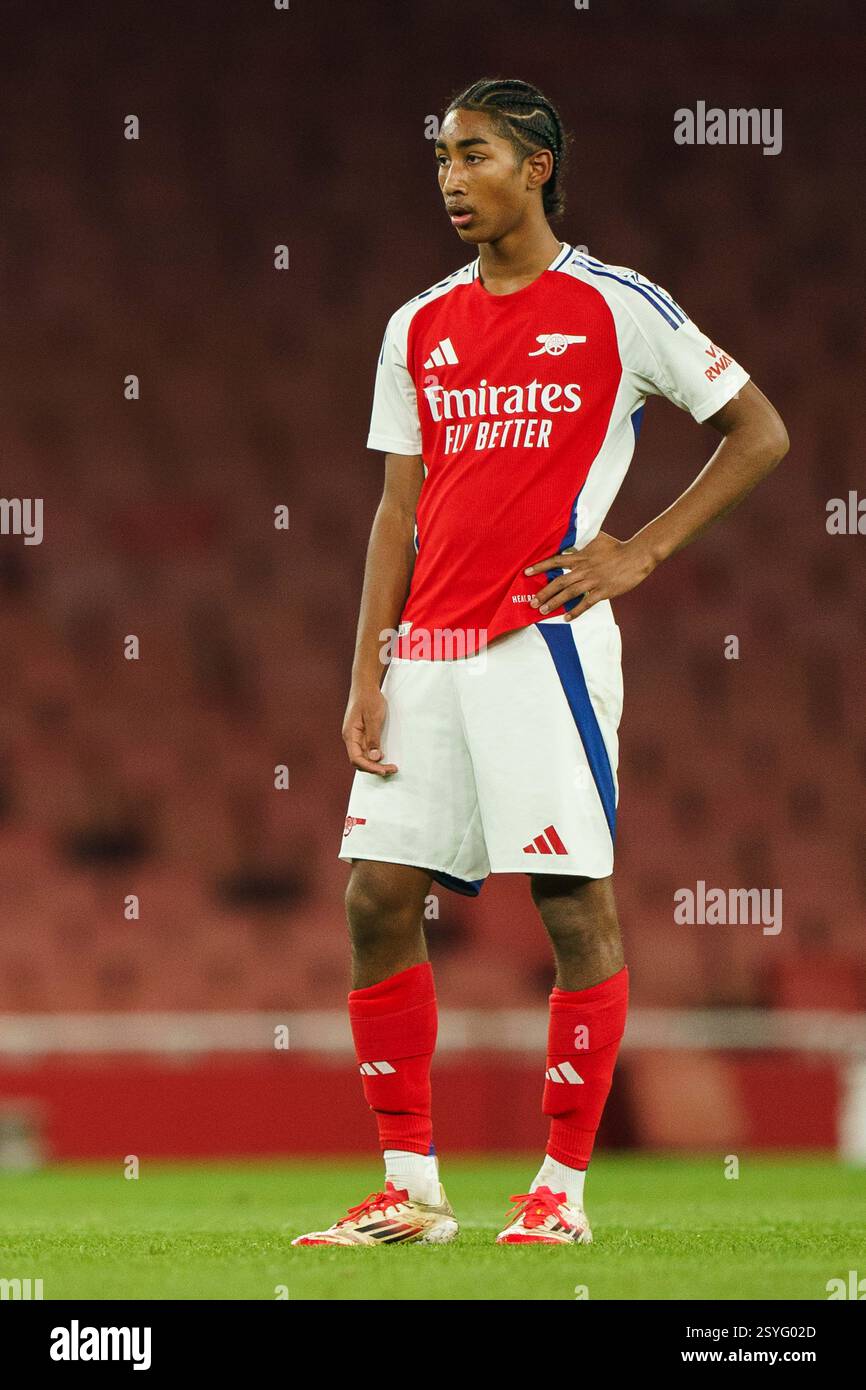 London, UK. 28th Feb, 2025. Marli Salmon of Arsenal during the Arsenal ...