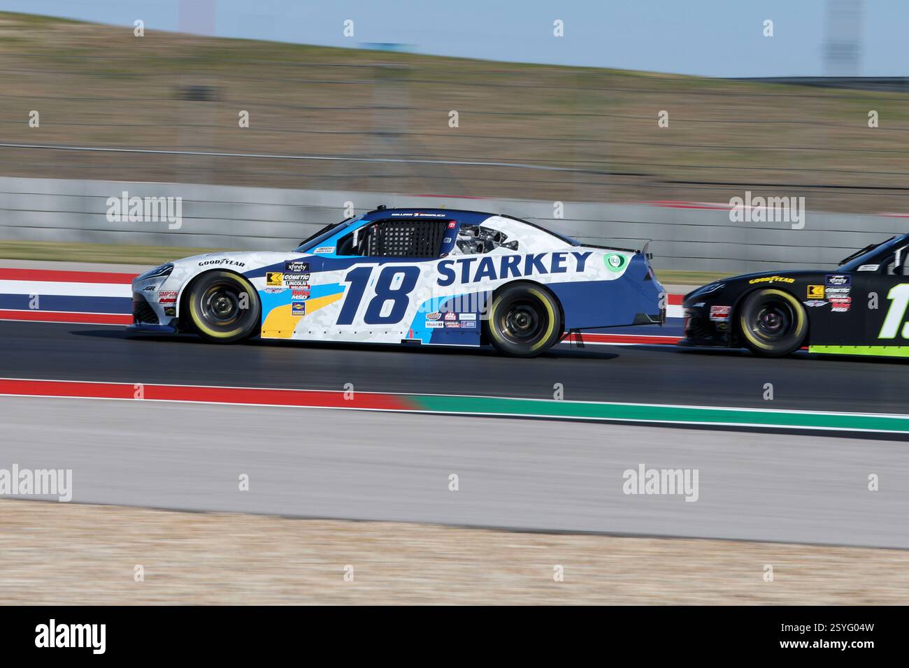 AUSTIN, TX - FEBRUARY 28: William Sawalich (#18 Joe Gibbs Racing ...