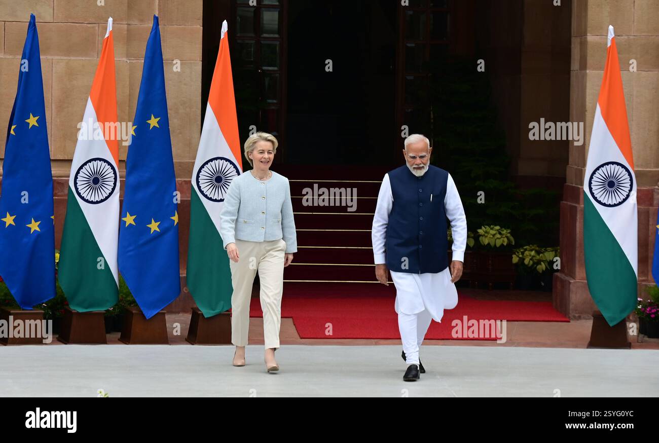 NEW DELHI, INDIA - FEBRUARY 28: Prime Minister of India Narendra Modi ...