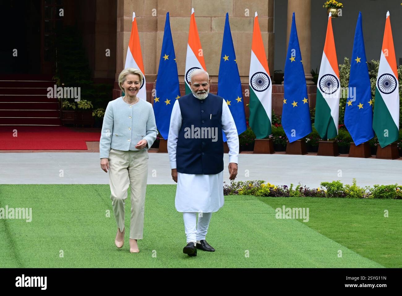 NEW DELHI, INDIA - FEBRUARY 28: Prime Minister of India Narendra Modi ...