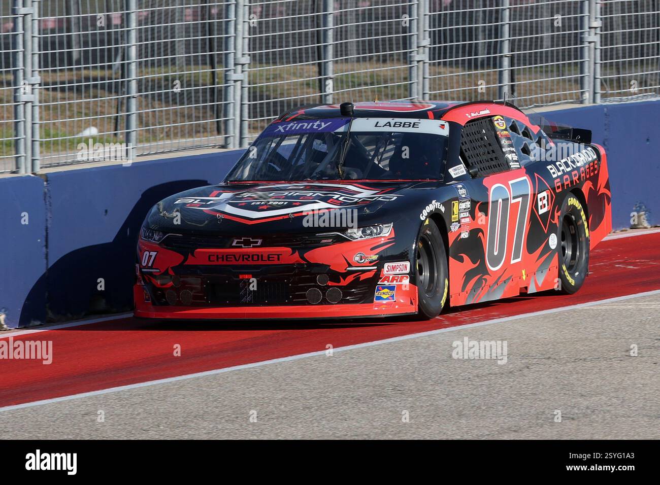 AUSTIN, TX - FEBRUARY 28: Justin Allgaier (#7 JR Motorsports BRANDT ...