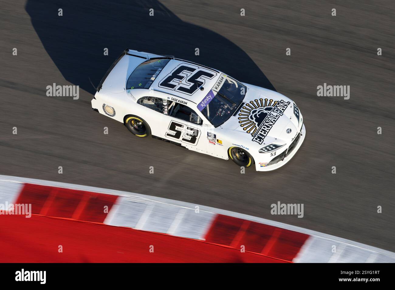 AUSTIN, TX - FEBRUARY 28: Sage Karam (#53 Joey Gase Motorsports TBD ...