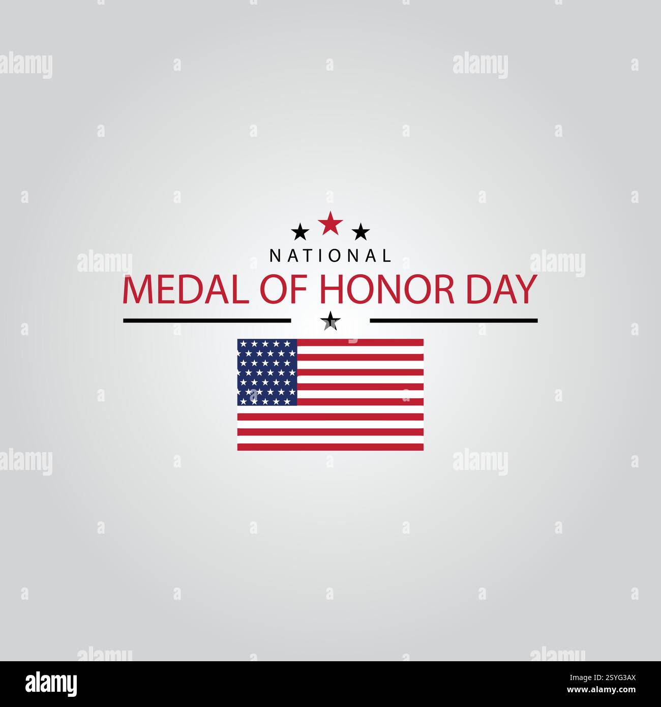 Medal of honor march 25 event Stock Vector Images - Alamy