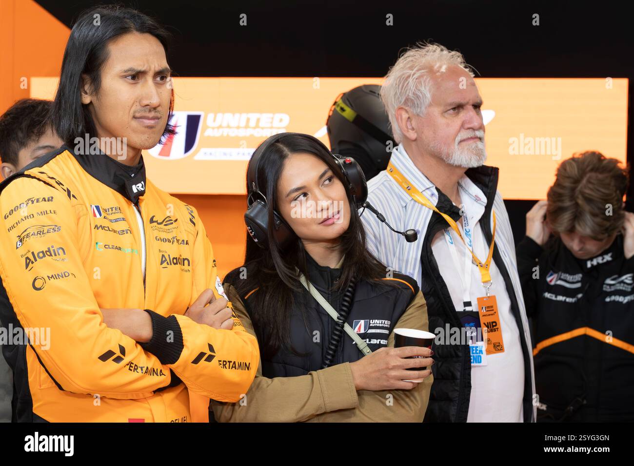 Lusail, Qatar. 27th Feb, 2025. #95 United Autosports GBR) McLaren 720S ...