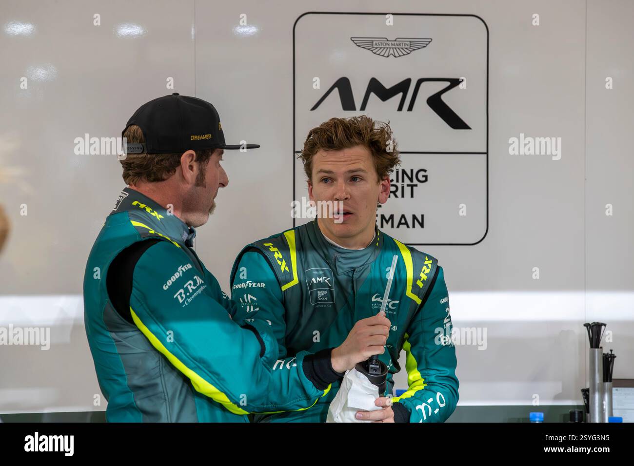#10 Racing Spirit Of Leman FRA) Aston Martin Vantage AMR LMGT3) driven by Derek Deboer USA ...