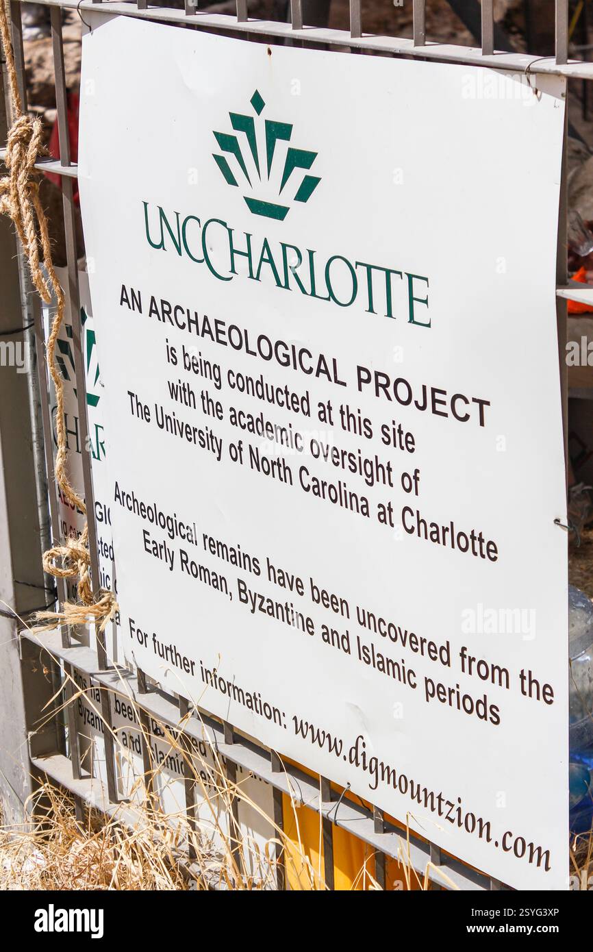 A sign marks the University of North Carolina at Charlotte's ...