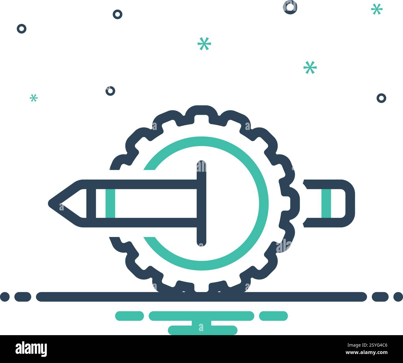 Icon for cog, setting Stock Vector Image & Art - Alamy