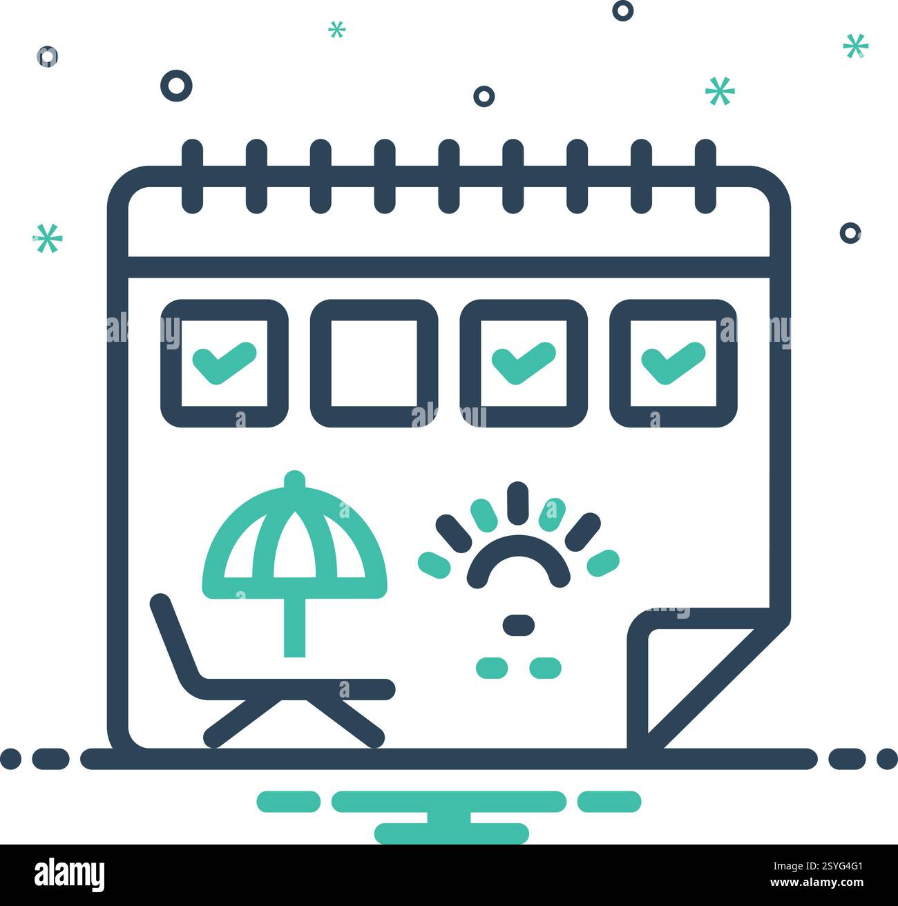 Paid holiday Stock Vector Images - Alamy