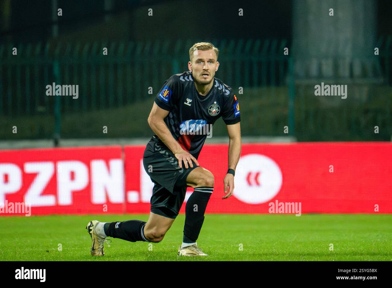 Warsaw, Poland. 27th Feb, 2025. Lukasz Zjawinski of Polonia Warszawa ...