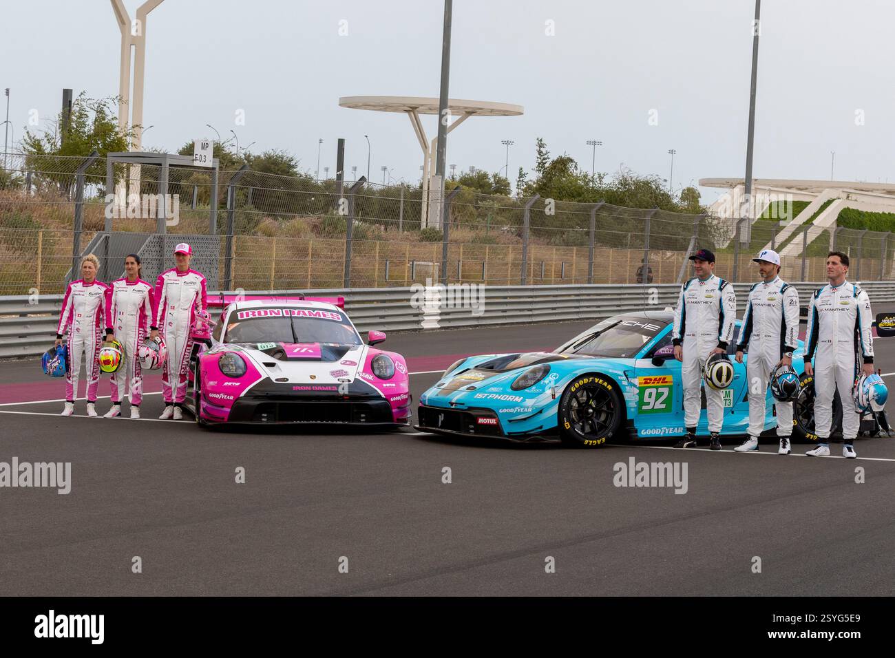 Lusail, Qatar. 24th Feb, 2025. #85 Iron Dames ITA) Porsche 911 GT3 R ...