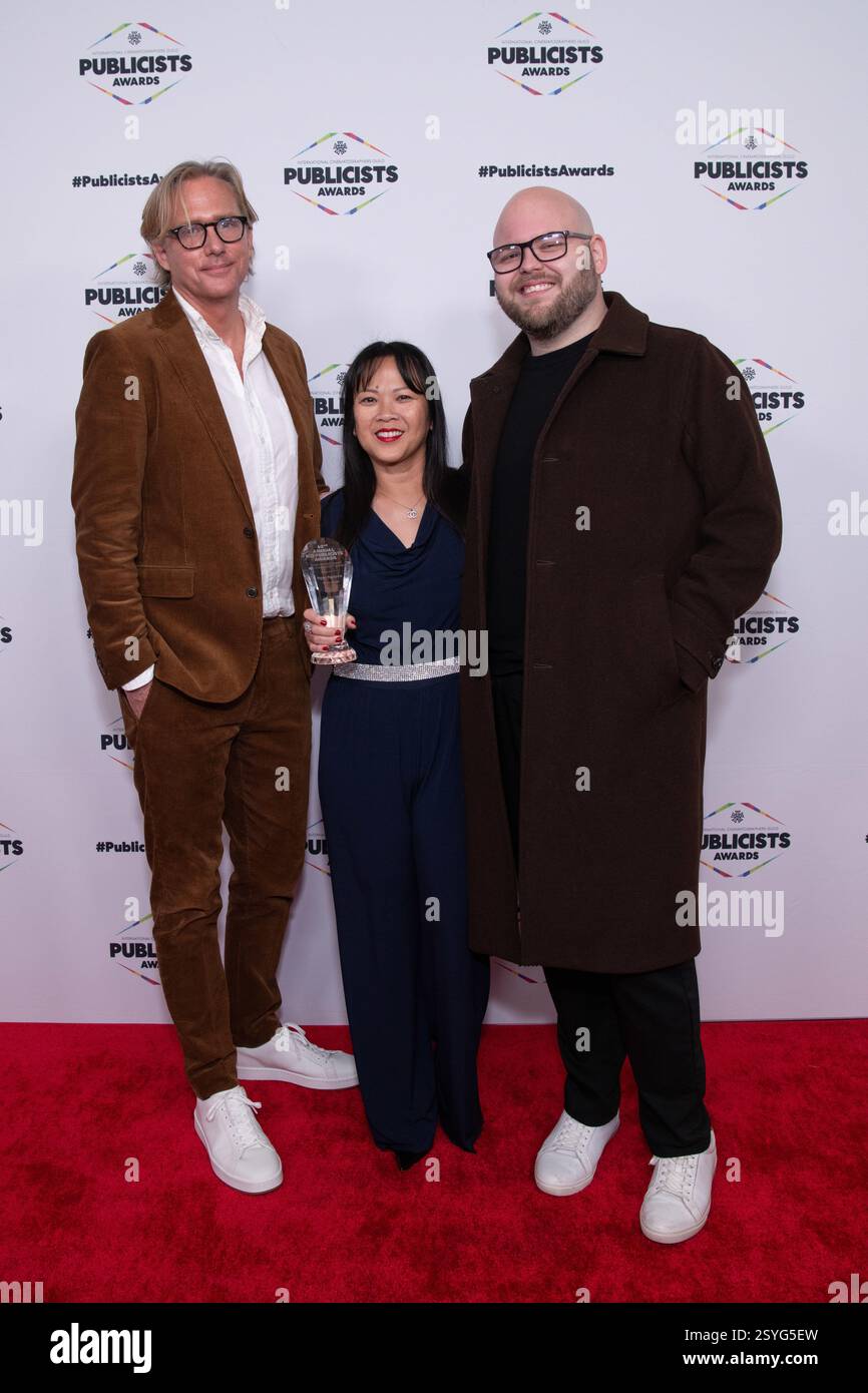 February 28, 2025, Los Angeles, California, USA: L-R: JON BROCKETT ...