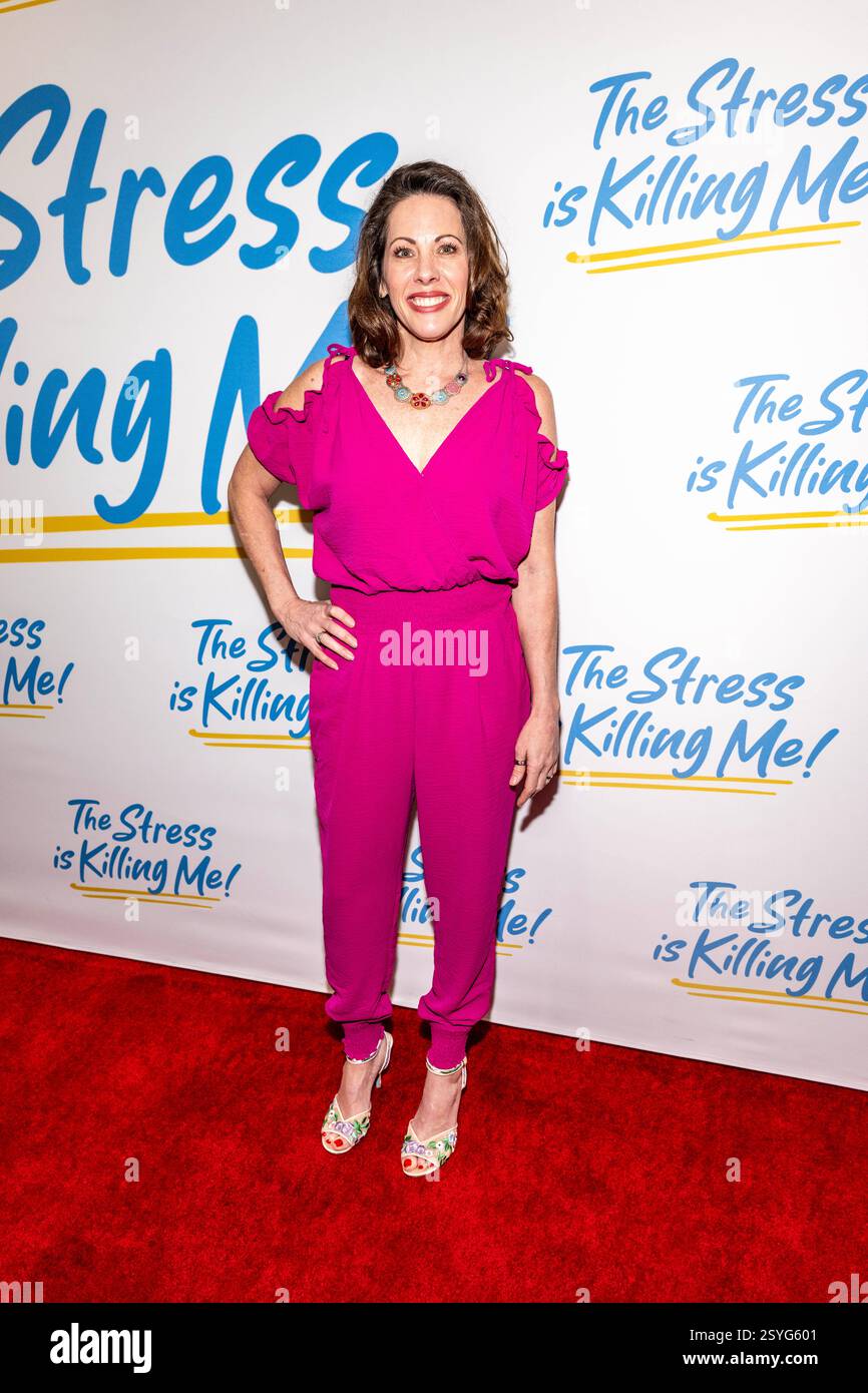 Actress April Hartman attends World Theatrical Premiere of New Comedy ...
