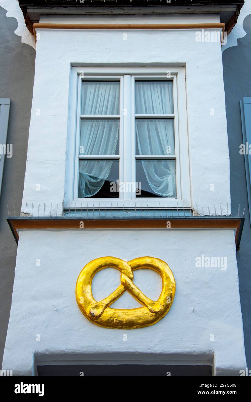 Traditional Window Shutters in Mittenwald - Germany Stock Photo - Alamy