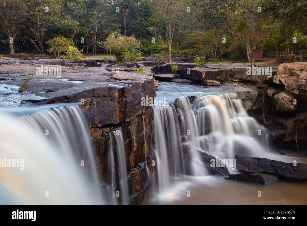 Tat Ton Waterfall is a beautiful waterfall located in Tat Ton National ...