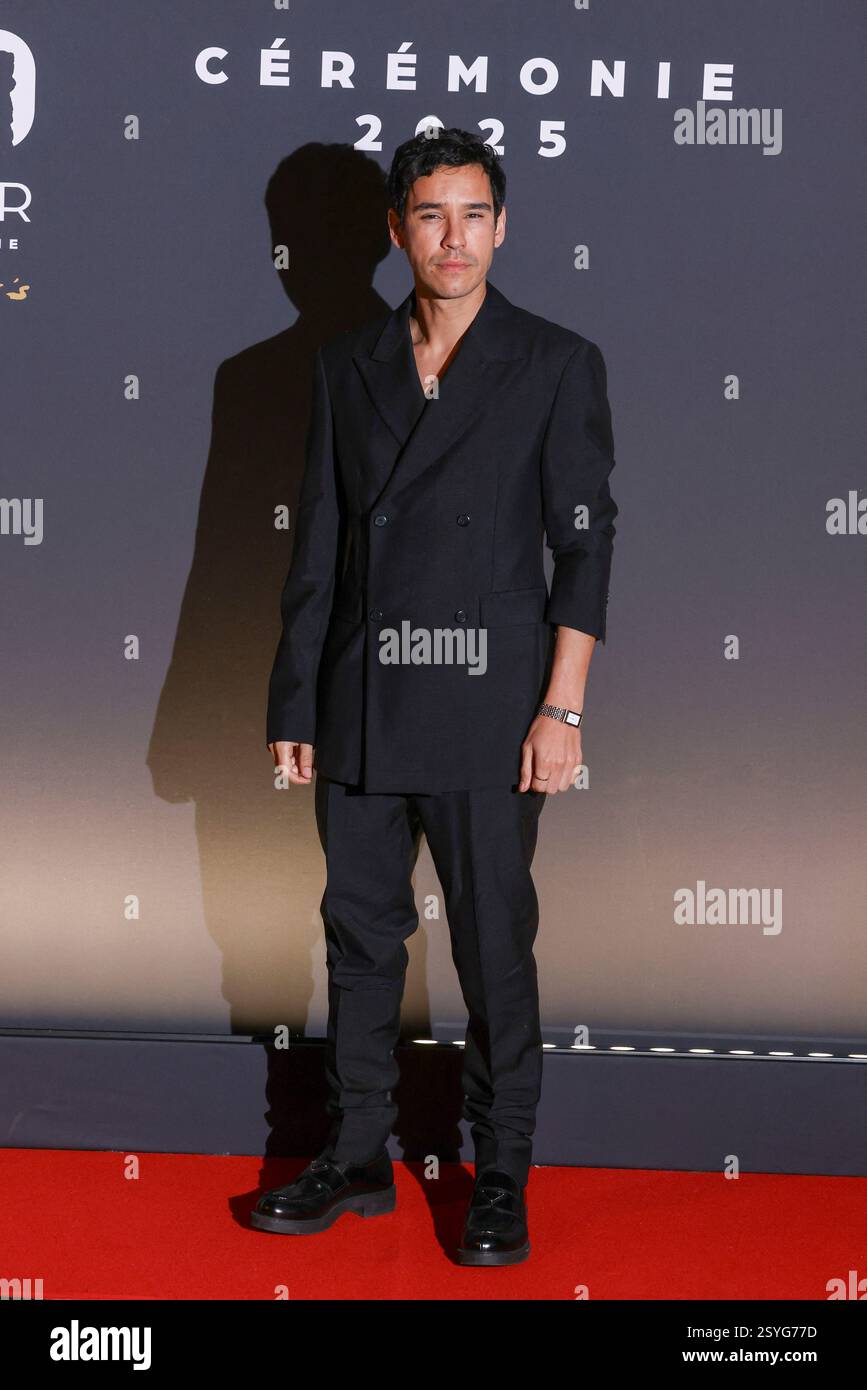 Adam Bessa posing upon arrival at the Gala Dinner following the 50th ...