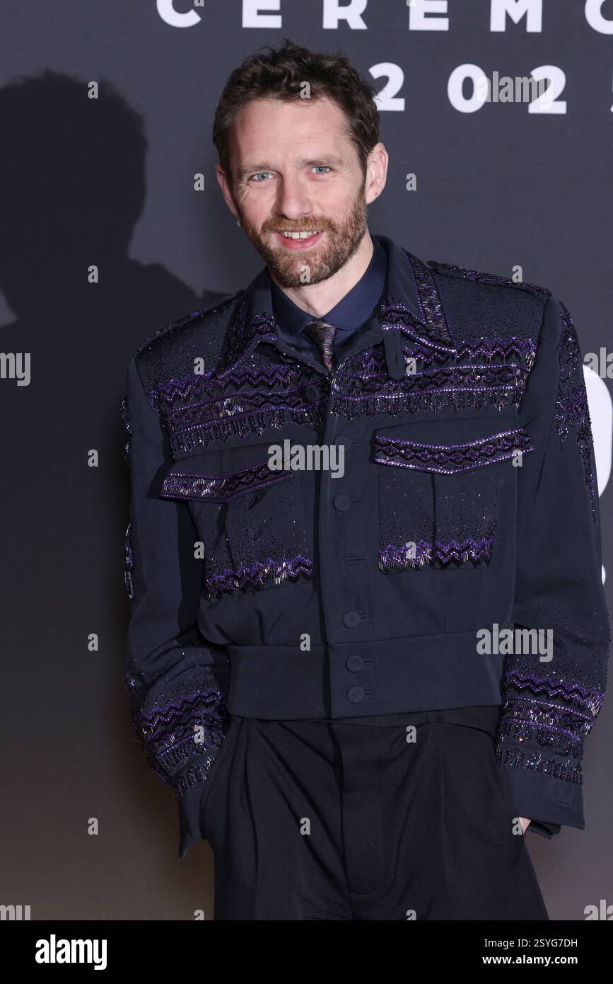 Paris, France. 01st Mar, 2025. Jules Reinartz posing upon arrival at ...