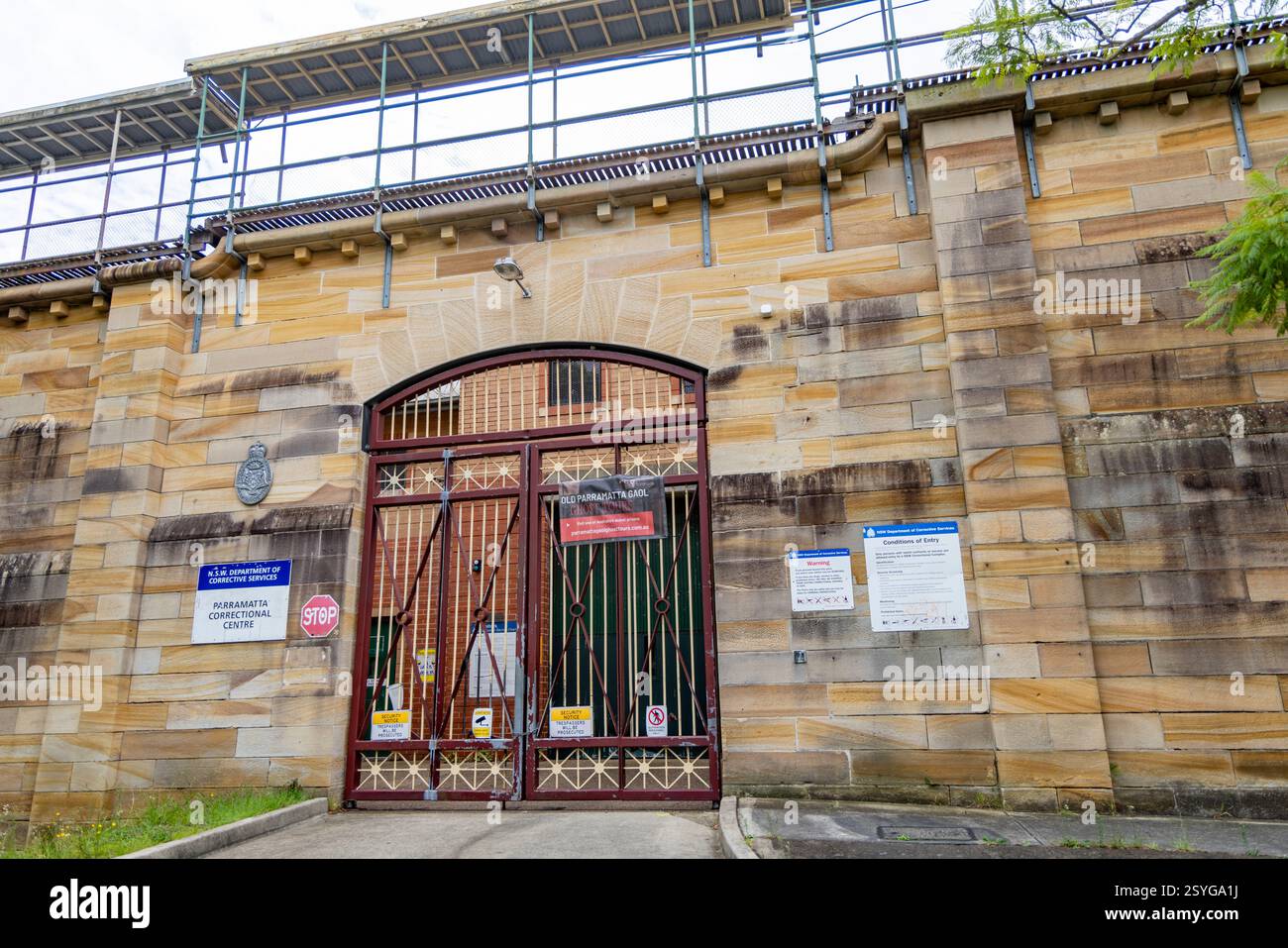Parramatta gaol in Western Sydney Stock Photo - Alamy