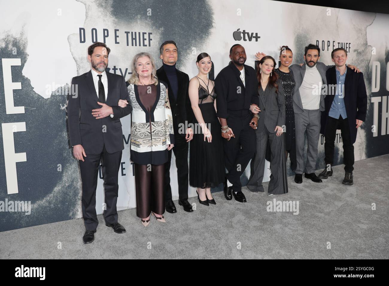 NEW YORK, NEW YORK - FEBRUARY 25: Celebrities attend the Apple TV+ ...