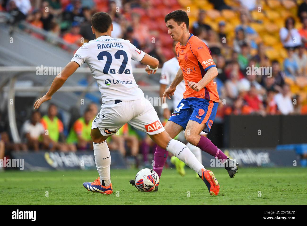 Henry Hore of the Roar makes a run during the A-League Men Round 21 ...