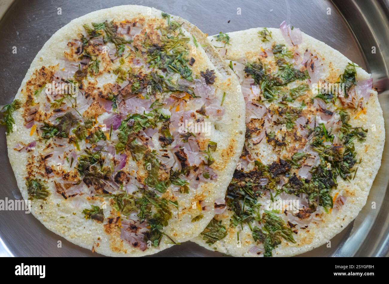 Homemade South Indian Uttapam Dosa Stock Photo - Alamy