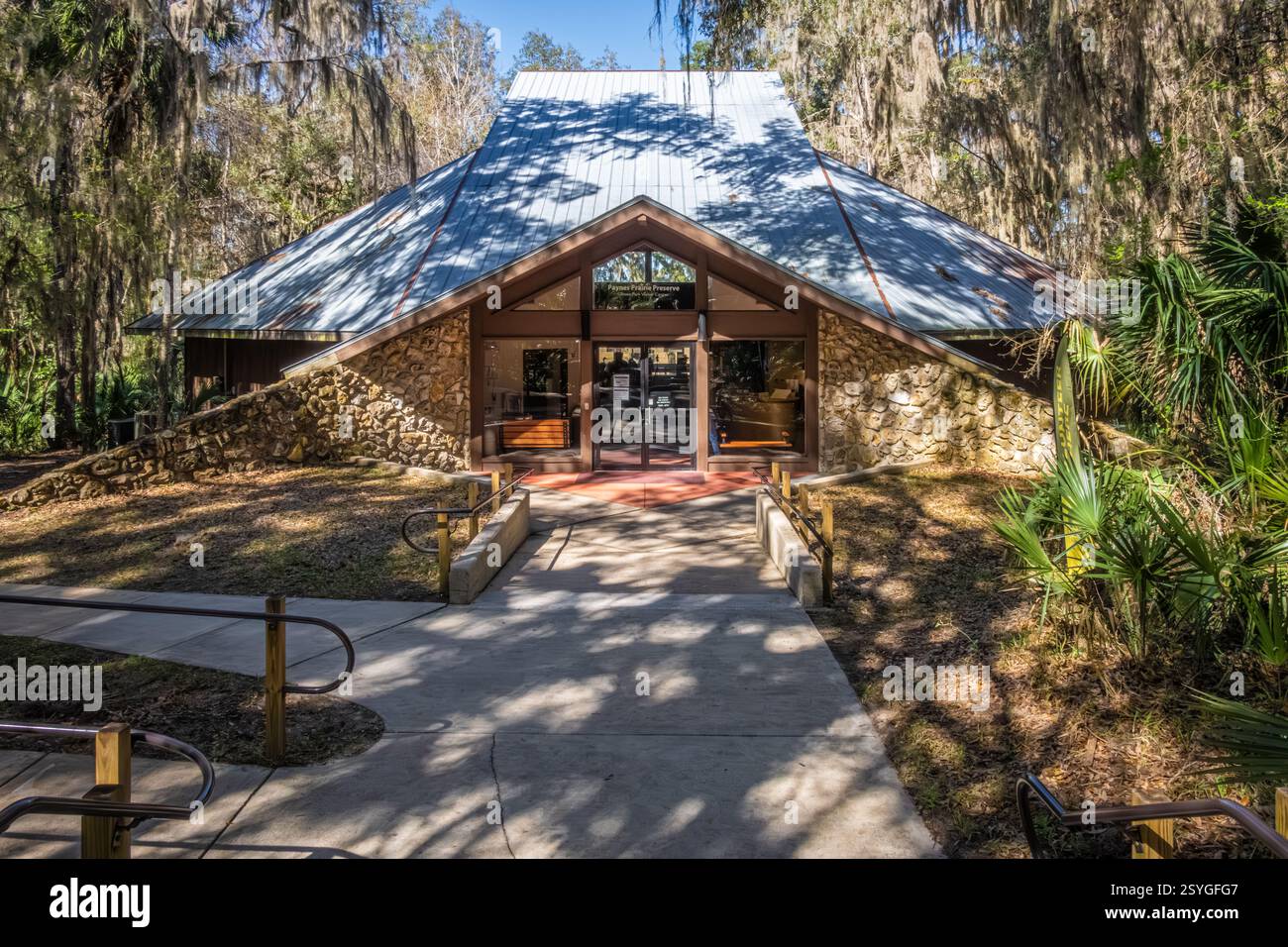 Paynes Prairie Preserve State Park Visitor Center in Micanopy near ...