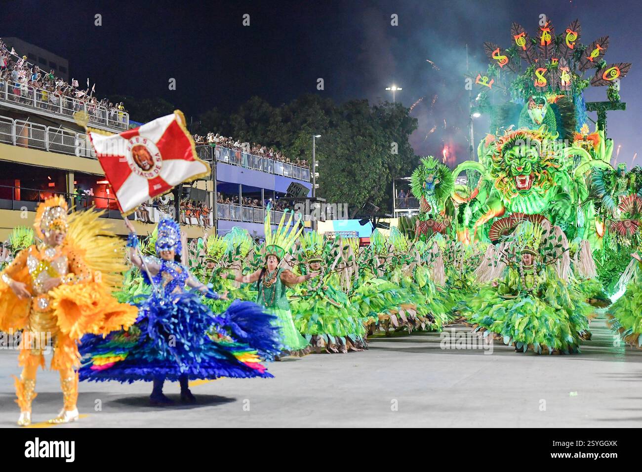 RJ - RIO DE JANEIRO - 02/28/2025 - CARNIVAL RIO 2025, SAMBA SCHOOL GOLD ...