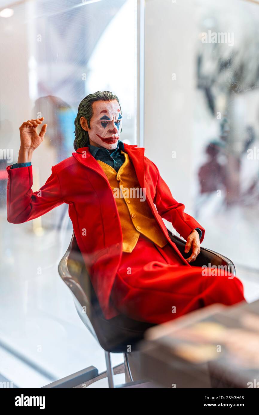 Bangkok Thailand - February 20, 2025: Figure model Joker character of ...