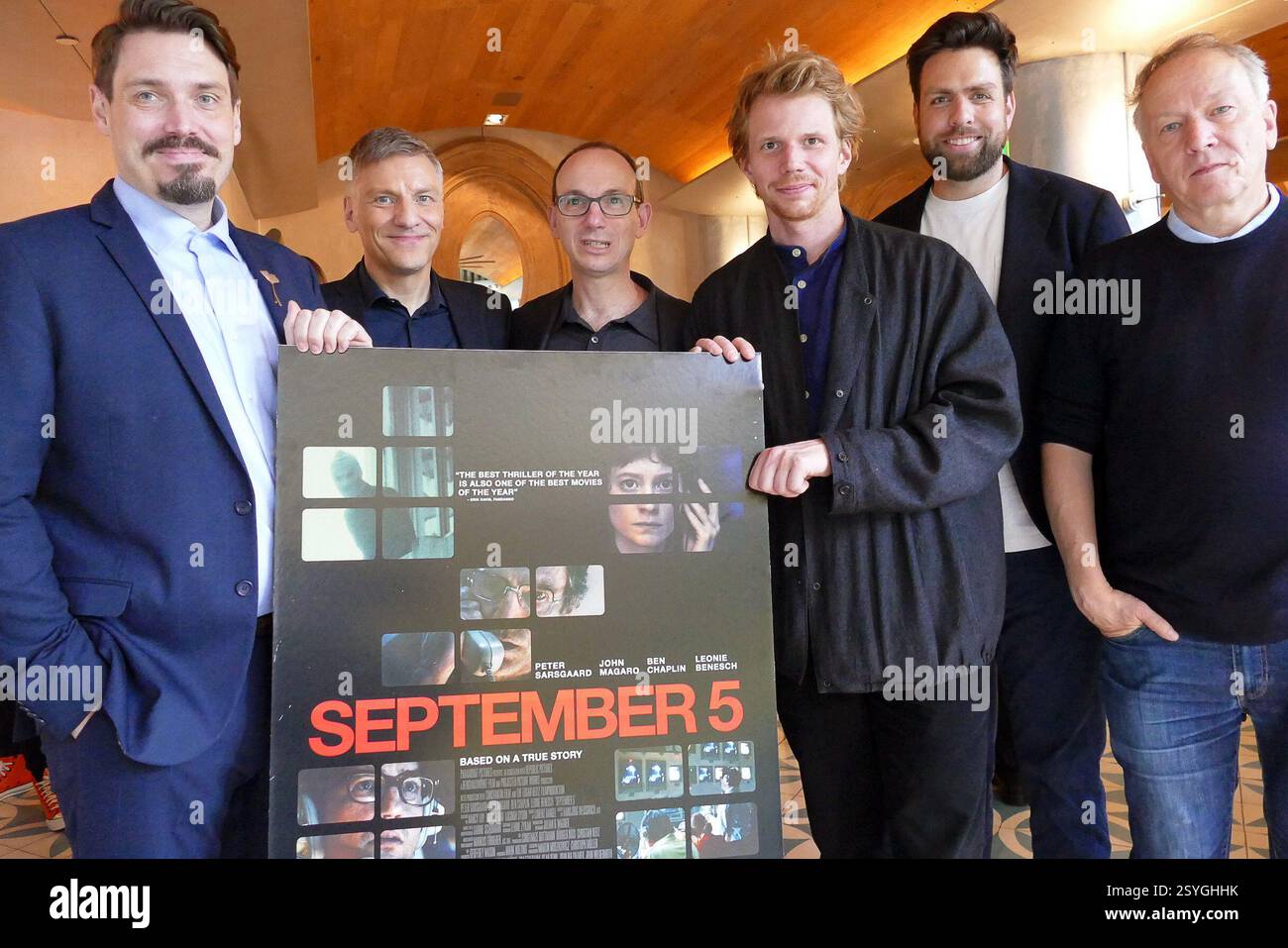 Los Angeles, USA. 28th Feb, 2025. The team of the film "September 5 ...