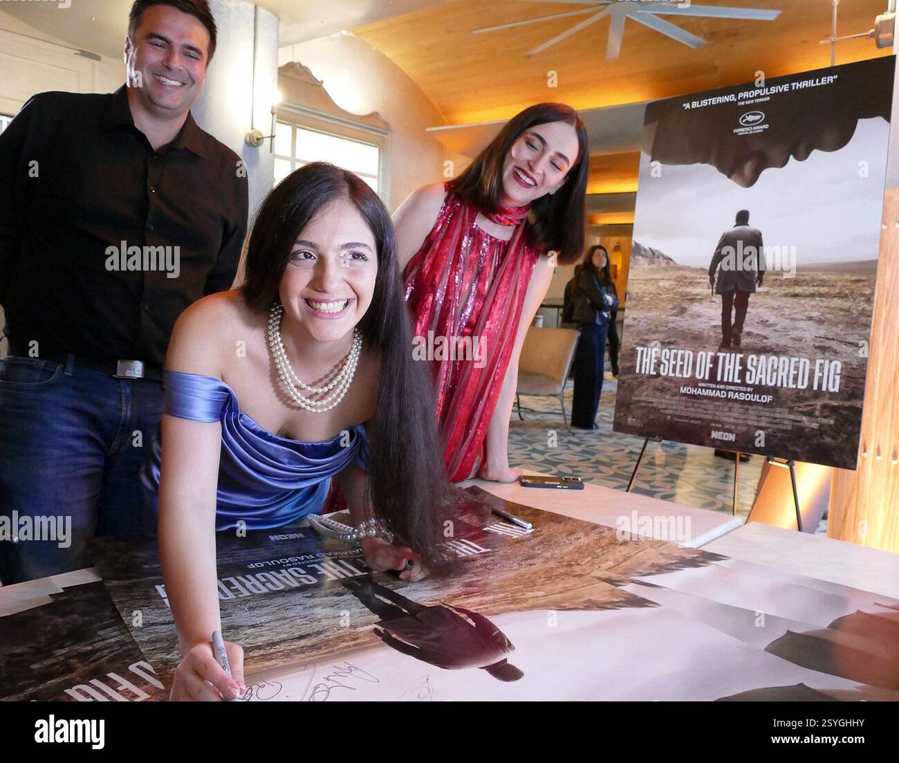 Los Angeles, USA. 28th Feb, 2025. The Iranian leading actresses Setareh ...