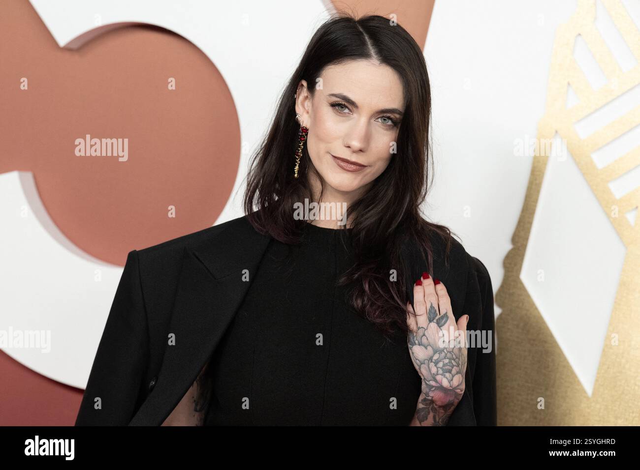 Paris, France. 28th Feb, 2025. Maghla arrives at the 50th Cesar Film ...