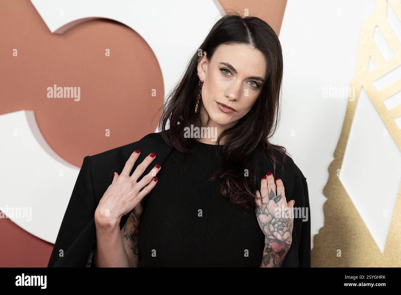 Paris, France. 28th Feb, 2025. Maghla arrives at the 50th Cesar Film ...