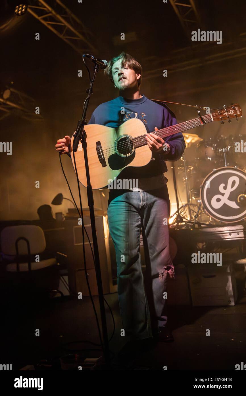 Milan Italy. 27th feb 2025. The American singer-songwriter ALEX LAMBERT ...