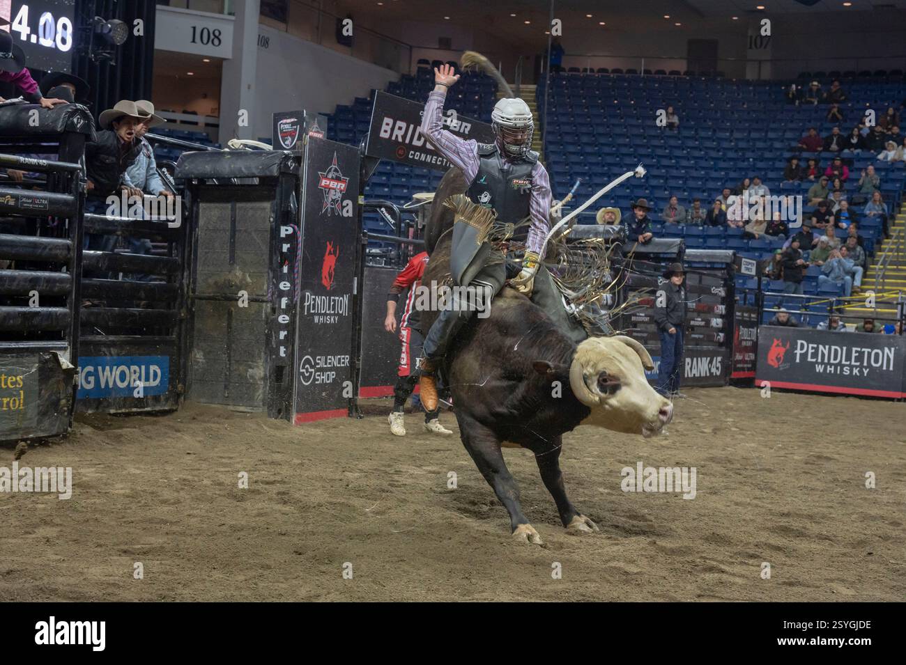 BRIDGEPORT, CONNECTICUT - FEBRUARY 28: Dawson Gleaves rides Game Day ...