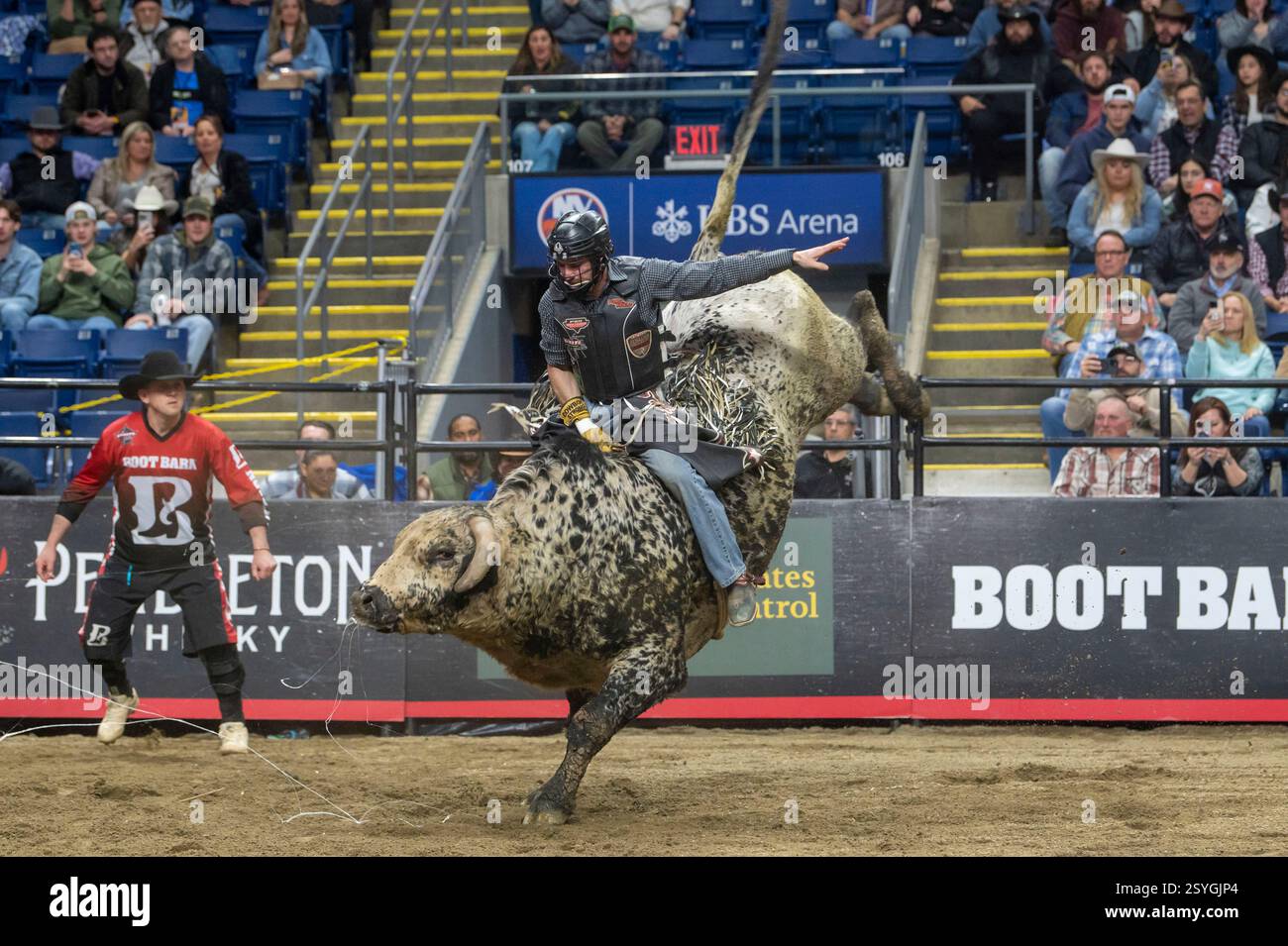 BRIDGEPORT, CONNECTICUT - FEBRUARY 28: João Paulo Fernandes rides Sig ...