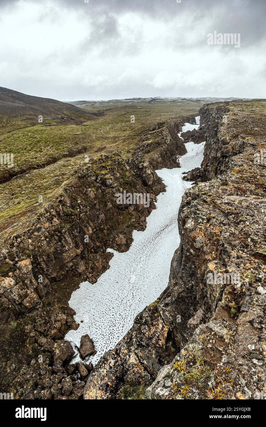 Mid Atlantic Trench; Plate Boundary; Iceland Stock Photo - Alamy