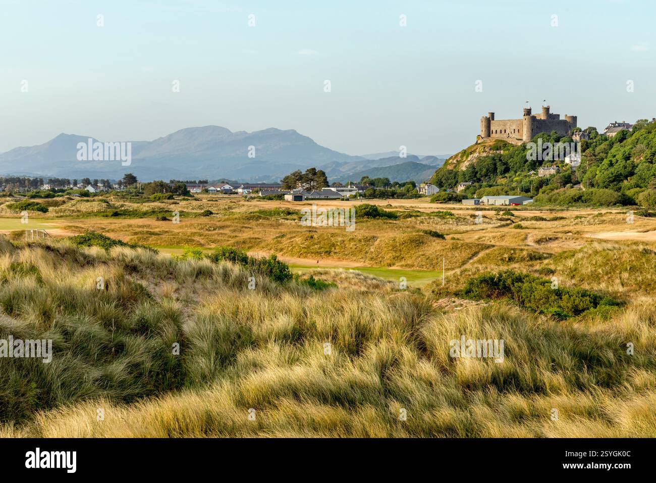 Morfa Harlech; Gwynedd; Wales; UK Stock Photo - Alamy