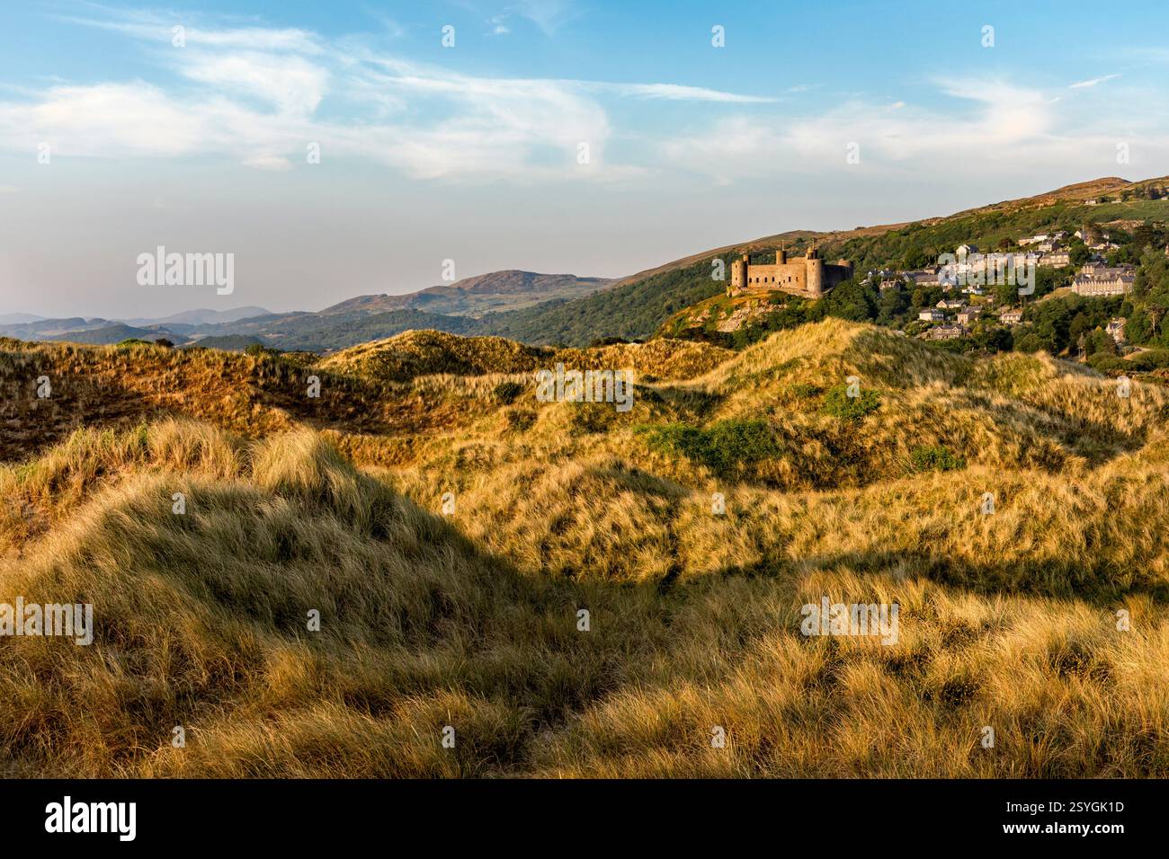 Morfa Harlech; Gwynedd; Wales; UK Stock Photo - Alamy
