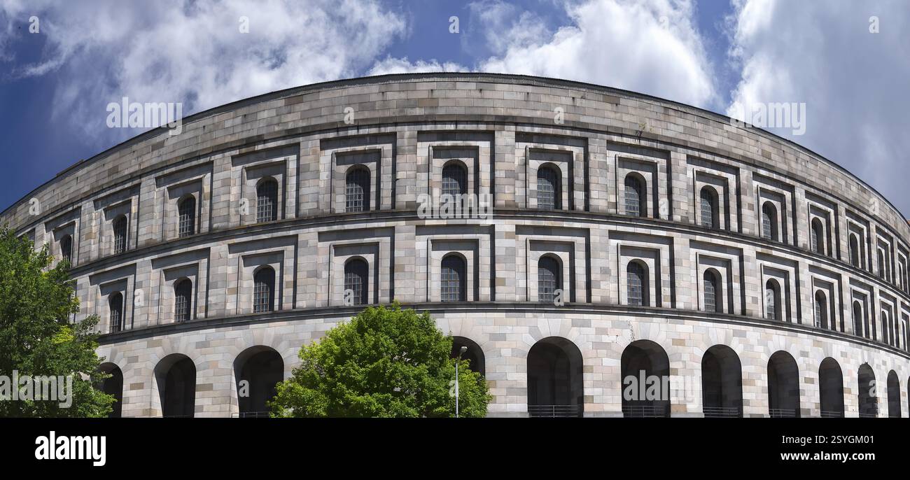 Congress Hall, unfinished National Socialist monumental building on the ...