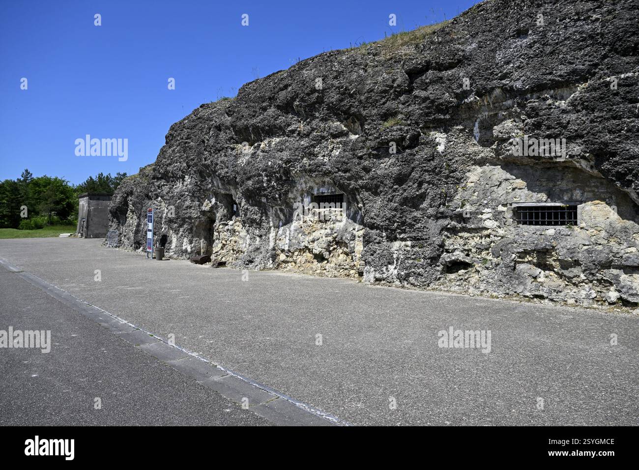 Fort de Vaux, French fortress from the First World War, Verdun ...