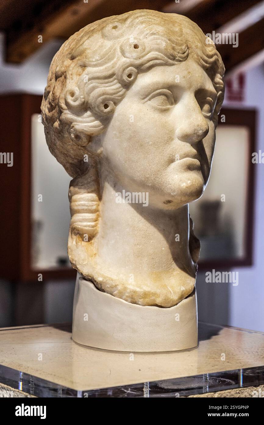 portrait of Agrippina Maior, granddaughter of the emperor Augusto, 1st ...