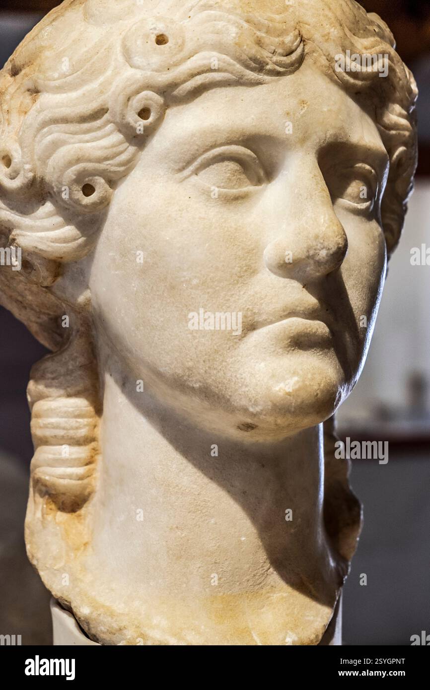 portrait of Agrippina Maior, granddaughter of the emperor Augusto, 1st ...