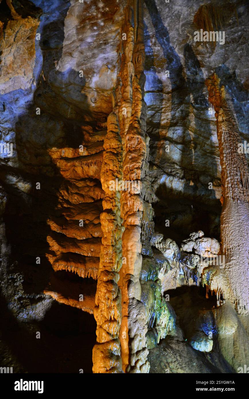 Karaca Cave, located in Gumushane, Turkey, is the most important cave ...