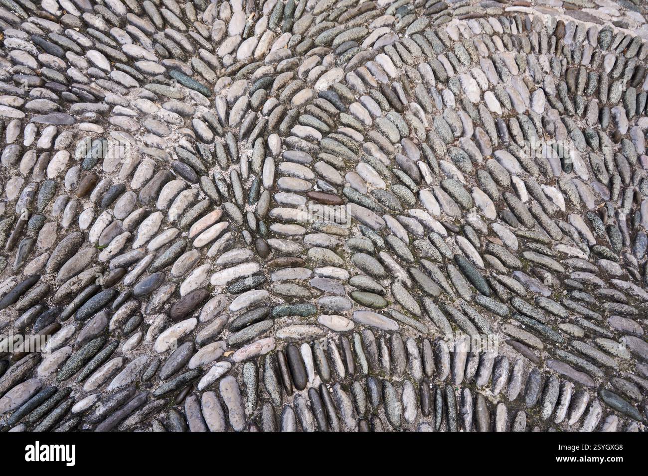 Muster aus kieselsteinen hi-res stock photography and images - Alamy