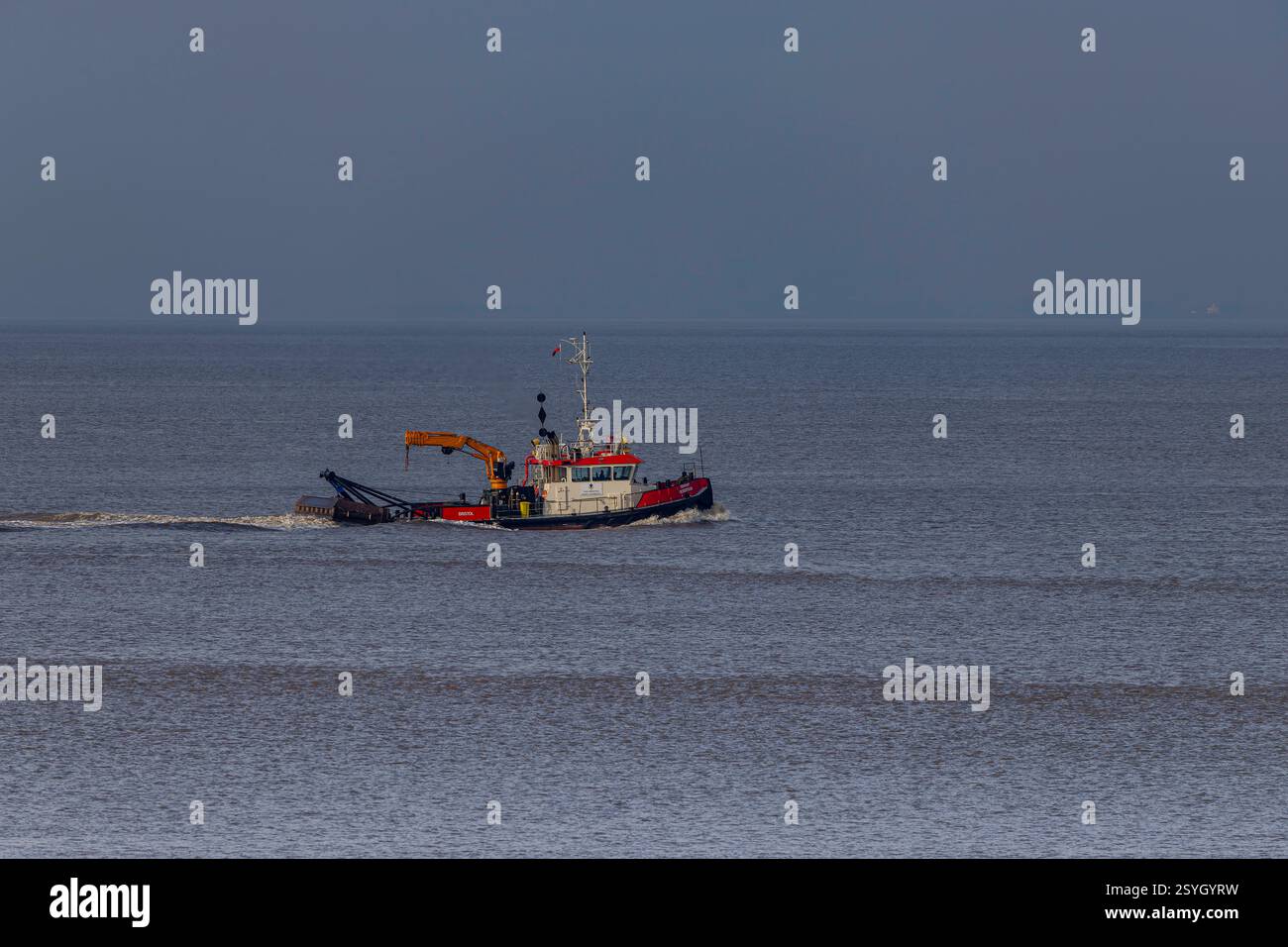 Tug Graham Roberts out at sea Stock Photo - Alamy