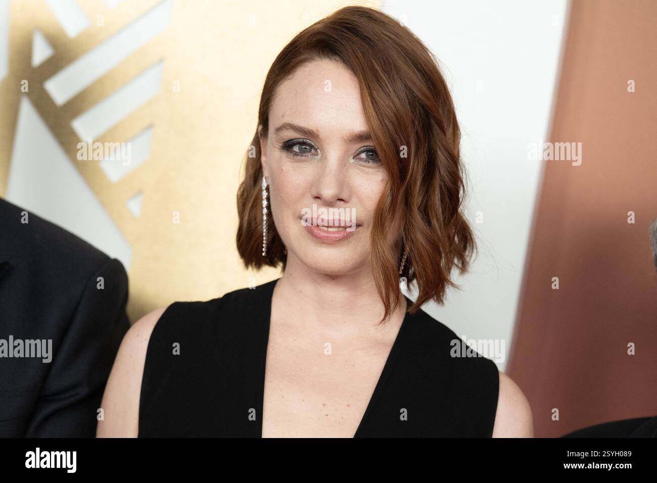 Paris, France. 28th Feb, 2025. Laetitia Dosch arrives at the 50th Cesar ...